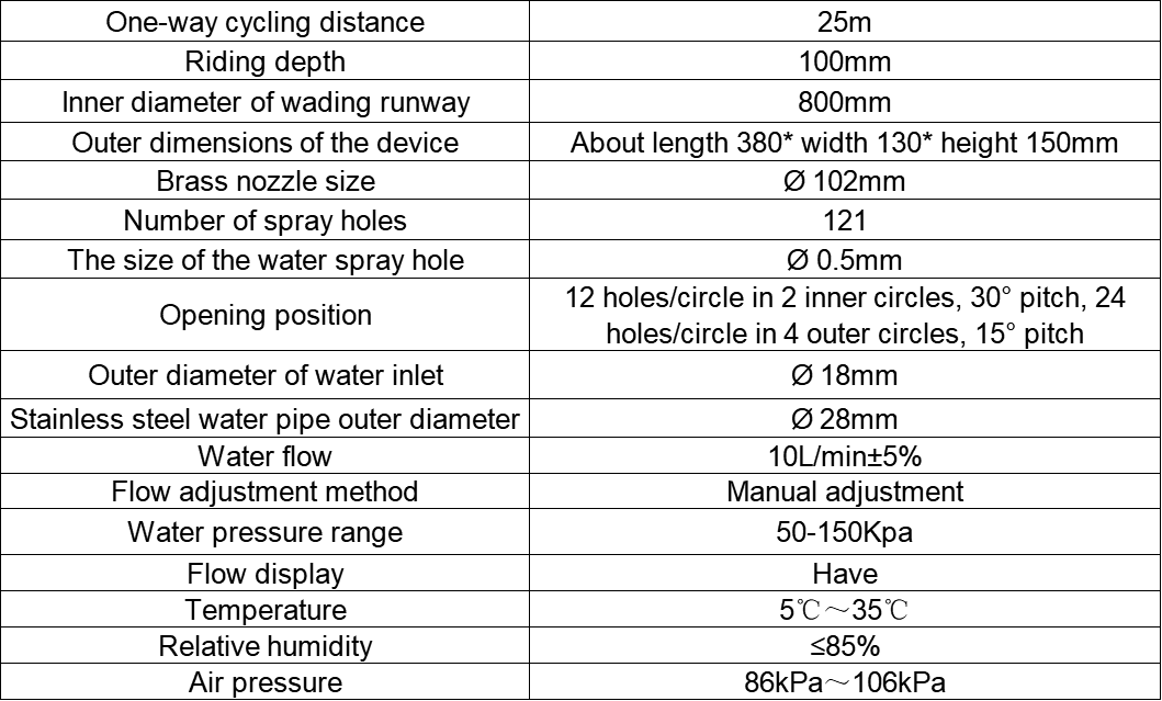 China Wholesale Rain and water wading performance test system for the ...